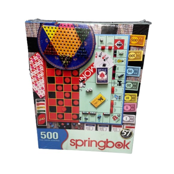 Games | Springbok Board Games 50 Piece Puzzle New | Poshmark